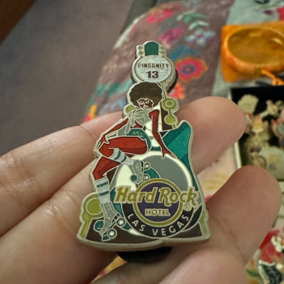 Hard Rock Cafe | Jewelry | Hard Rock Hotel Pin Sanity 3 Pin | Poshmark